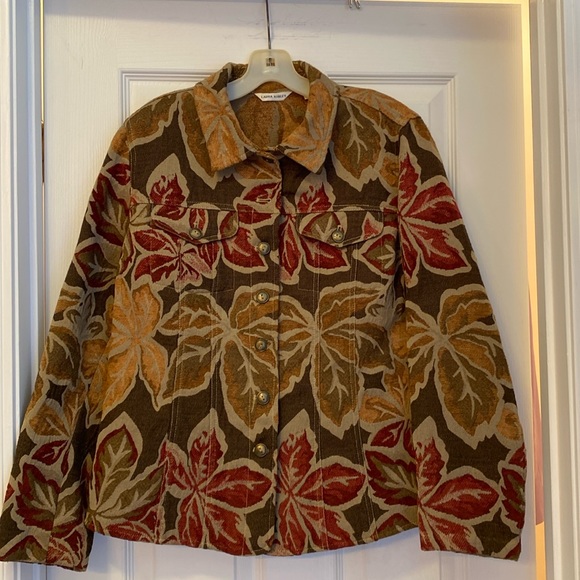 Laura Ashley | Jackets & Coats | Laura Ashley Tapestry Jacket Size L ...